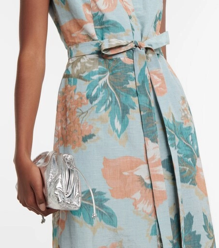 Erdem Mona Floral Cutout Midi Dress
