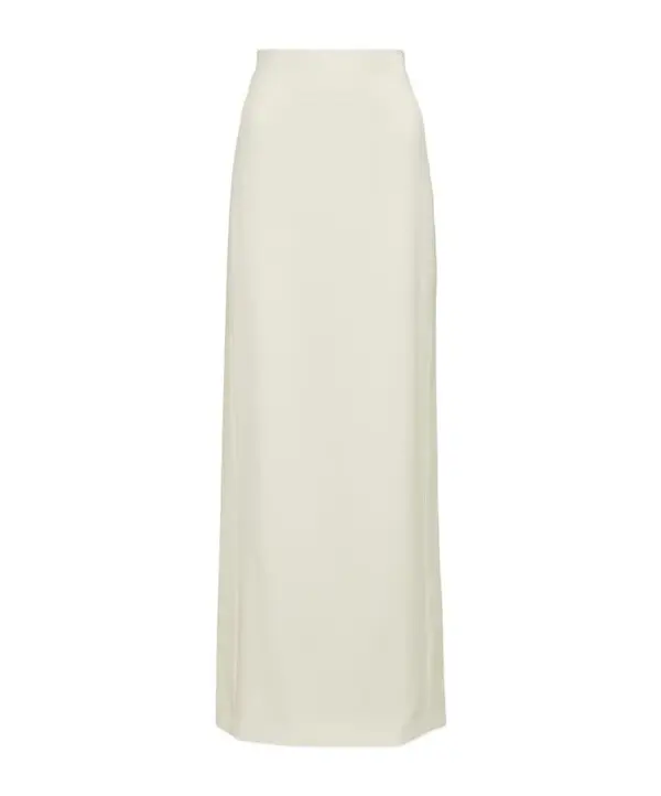 Wardrobe.NYC High-waisted Straight Skirt - White