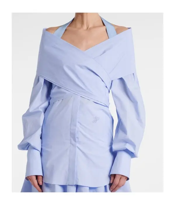 PATOU Logo Detail Blouse