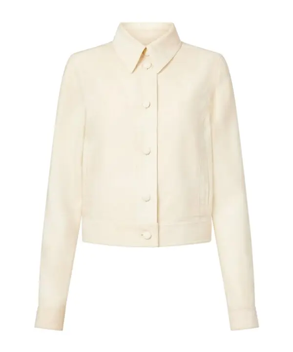 Gabriela Hearst Tereza Short Virgin Wool Jacket