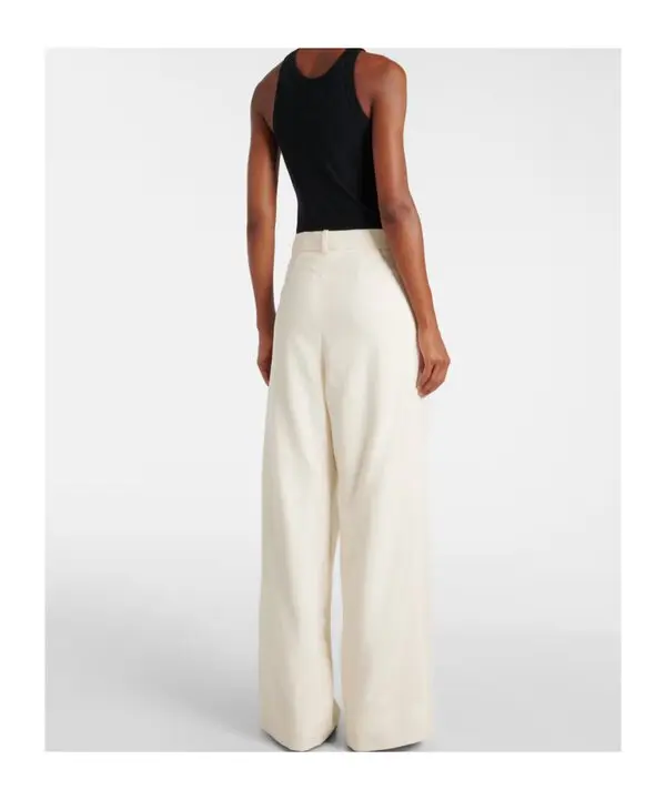 Wardrobe.NYC Low-rise Wide-leg Tailored Pants