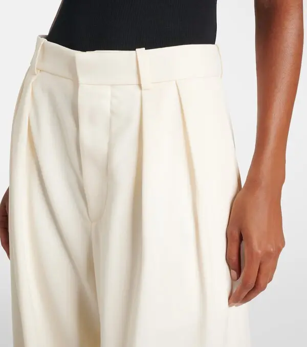 Wardrobe.NYC Low-rise Wide-leg Tailored Pants
