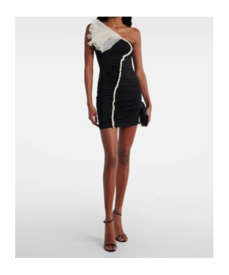 NENSI DOJAKA Asymmetrical Mini Dress With Ruffle Detail