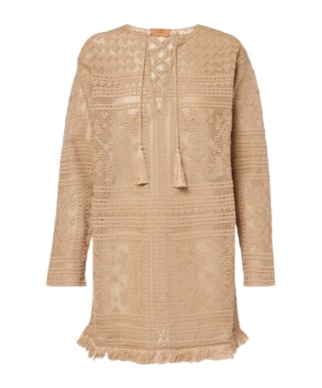 Alanui Kiss The Book Lace Minidress