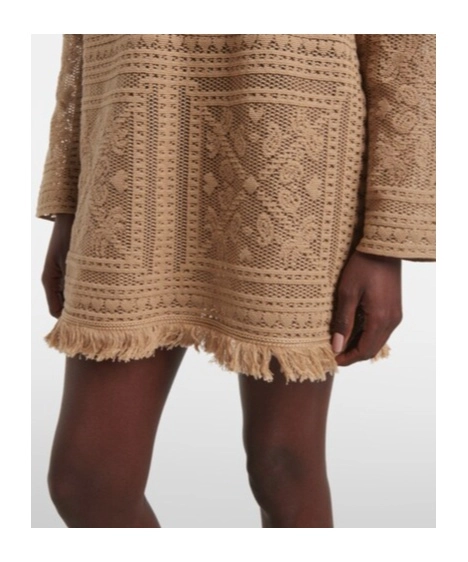 Alanui Kiss The Book Lace Minidress