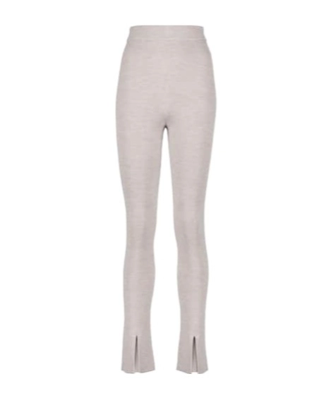Magda Butrym Wool, Silk And Cashmere Knit Pants - Pink