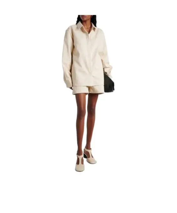 JIL SANDER Leather Mary Jane Pumps