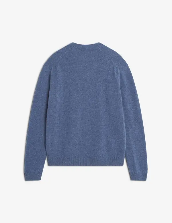 Maison Kitsuné Fox Head Lambswool Comfort Cardigan