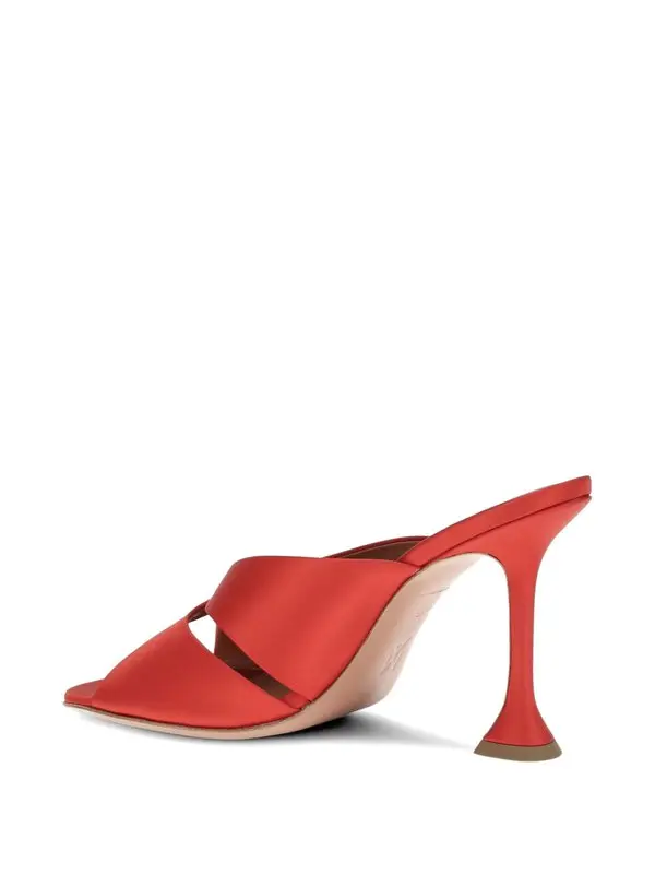 Amina Muaddi Cross-strap Sandals