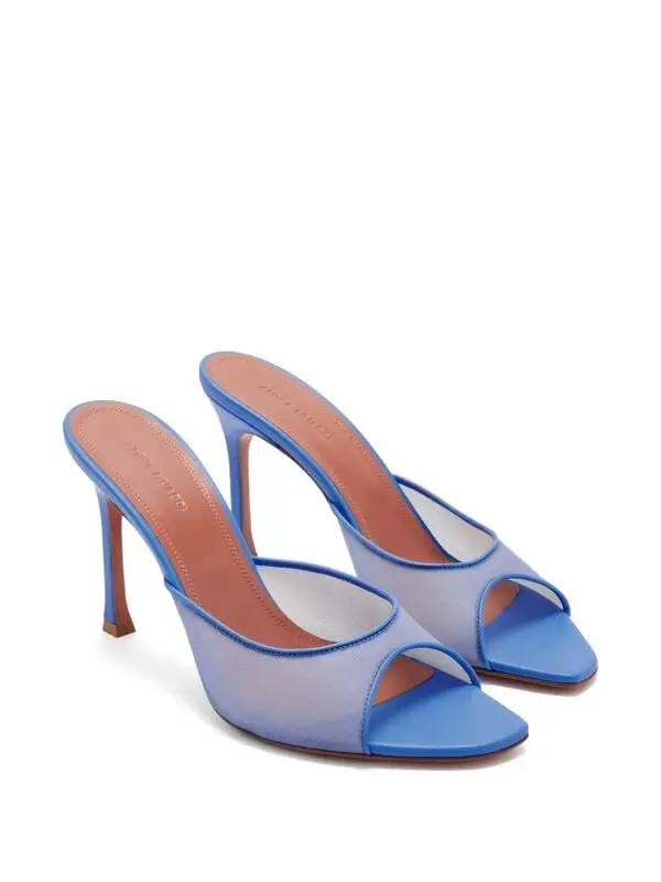 Amina Muaddi Alexa Heeled Mules