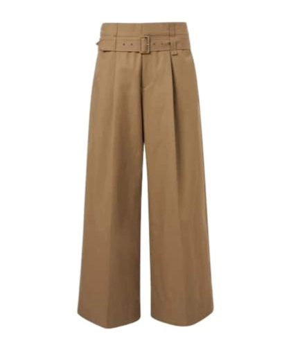 Simone Rocha Cotton-blend Canvas Wide-leg Pants