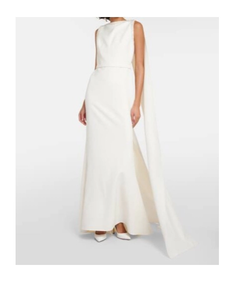 SAFIYAA LONDON Bridal Ginevra Embellished Gown