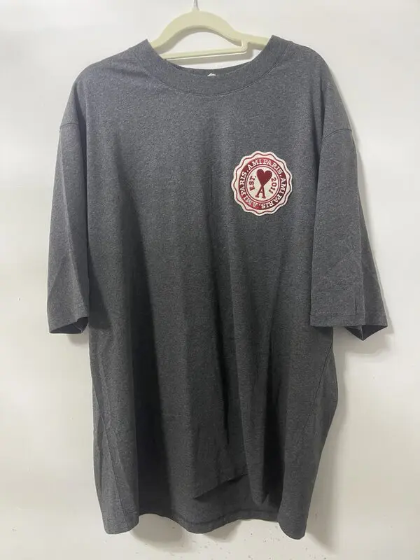 AMI Paris Logo-patch Oversized T-shirt