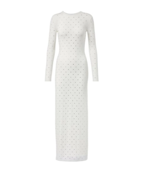 Rabanne Bridal Crystal-embellished Maxi Dress