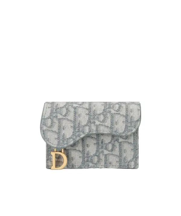 Dior Saddle Bloom Card Holder