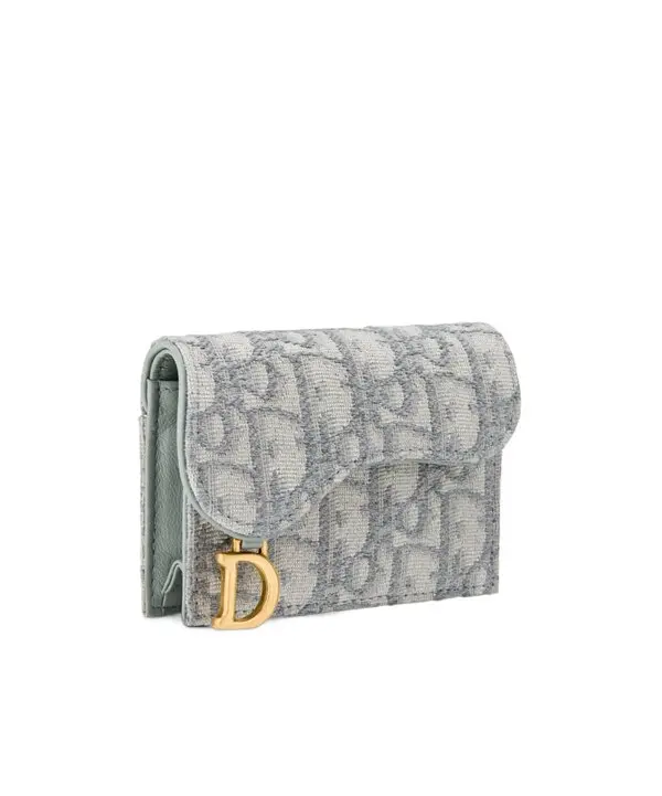 Dior Saddle Bloom Card Holder