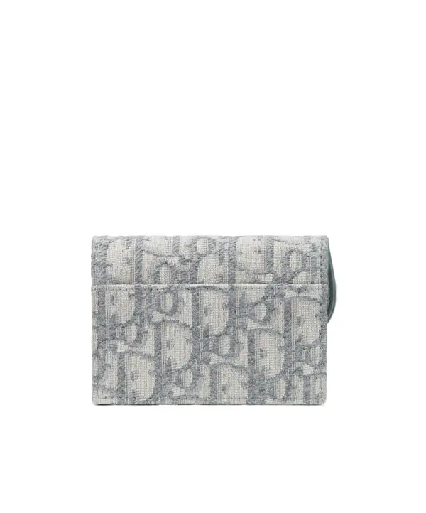 Dior Saddle Bloom Card Holder