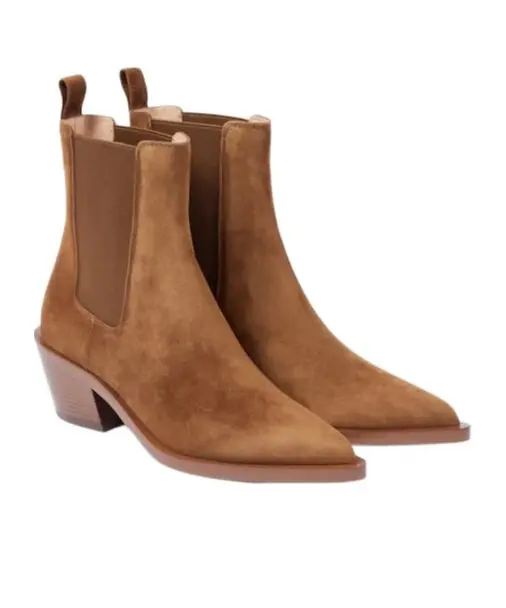 GIANVITO ROSSI Suede Ankle Boots