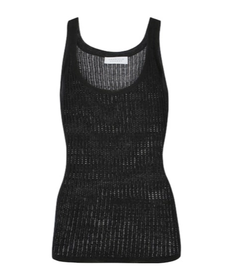 Gabriela Hearst Nevin Cashmere And Silk Tank Top - Black