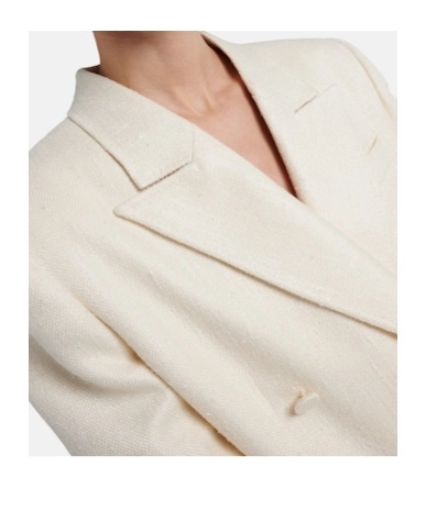 Gabriela Hearst Gavin Double-breasted Silk And Wool Blazer