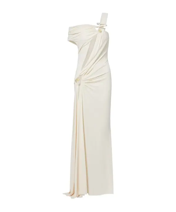 Christopher Esber Draped Jersey Maxi Dress