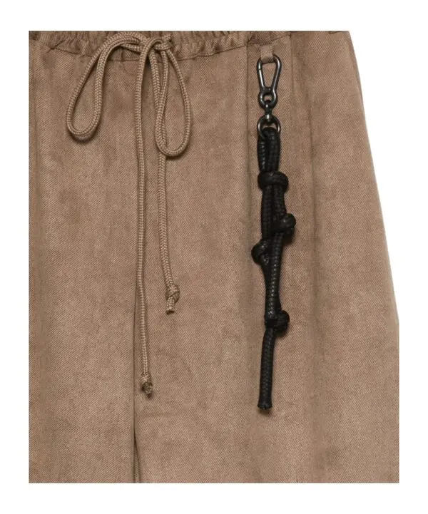SONG FOR THE MUTE Casual Pants With Belt Loops