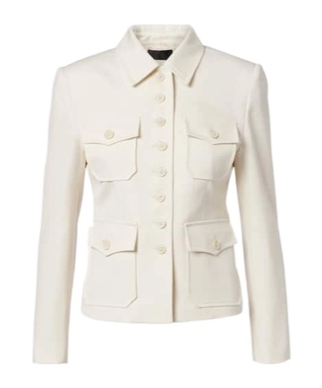 NILI LOTAN Jamison Virgin Wool Jacket