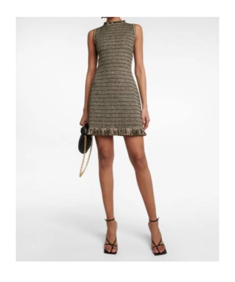 Oscar De La Renta Tweed Minidress