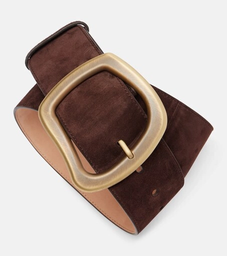 Gabriela Hearst Simone Large Suede Belt