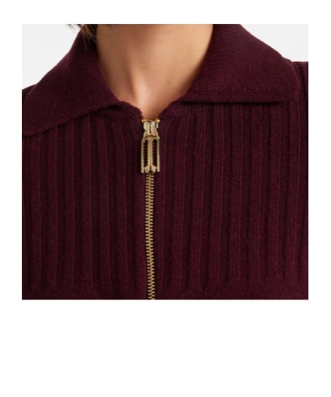 Victoria Beckham Wool And Cashmere-blend Zip-up Cardigan