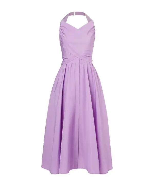 PATOU Pleated Midi Dress