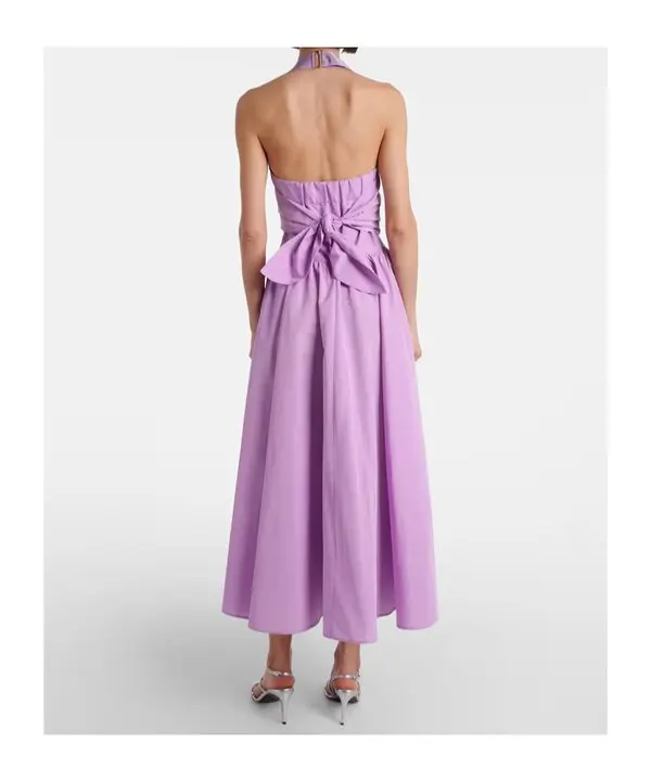 PATOU Pleated Midi Dress