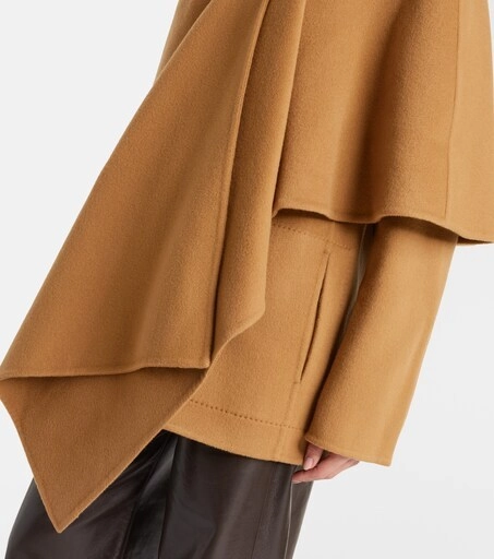 Altuzarra Dak Caped Wool-blend Coat