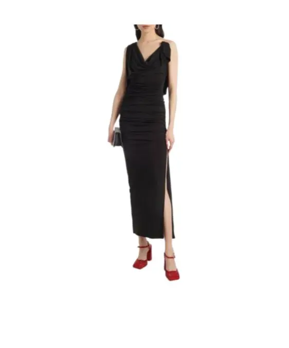 Amina Muaddi Block Heel Slingback Fully Covered