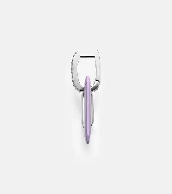 EERA Chiara Small 18kt Gold Single Earring With Diamonds