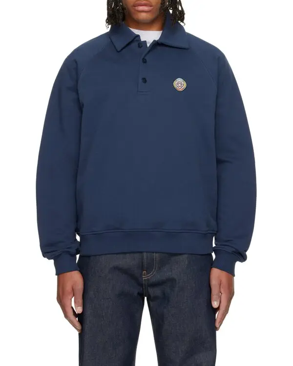 Casablanca Logo Patch Polo Shirt