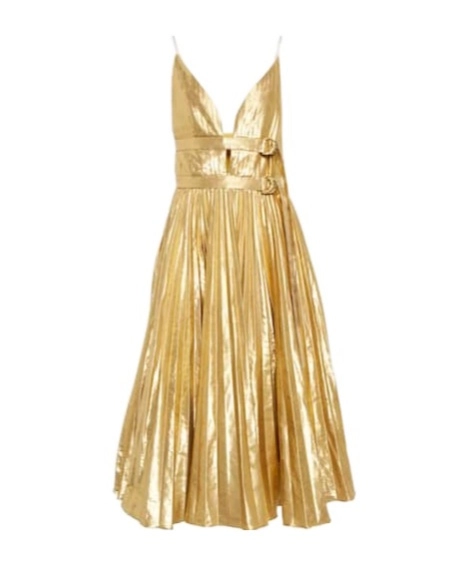 Altuzarra Winda Pleated Midi Dress