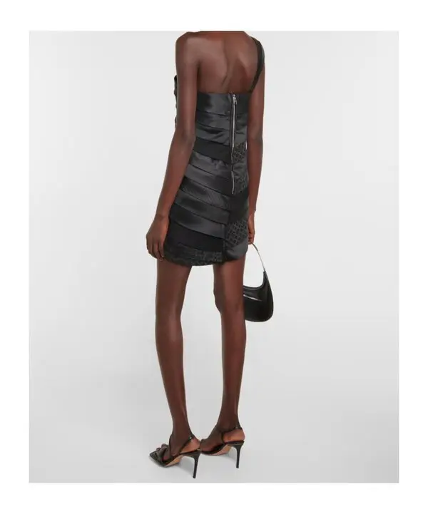 Coperni One-shoulder Asymmetrical Minidress