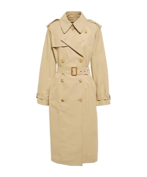 NILI LOTAN Long Trench Coat