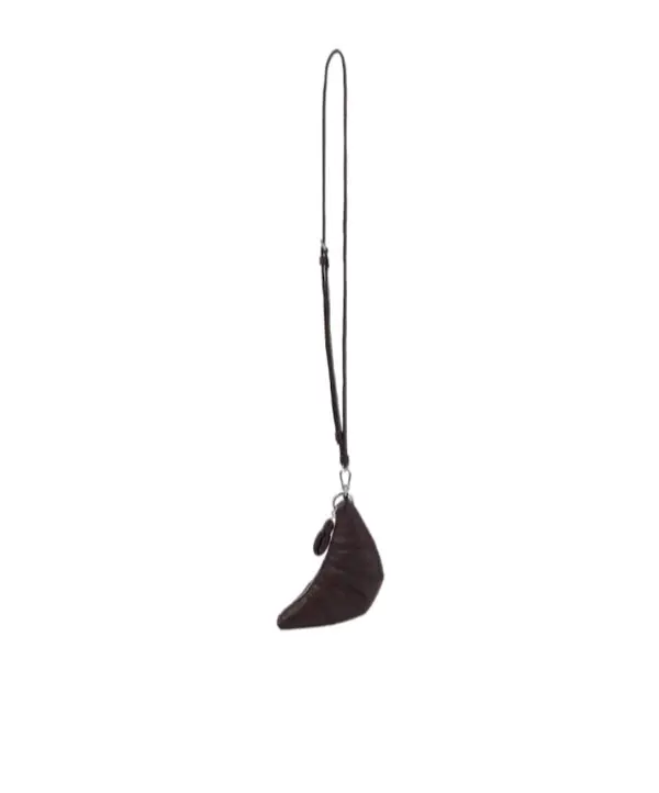 LEMAIRE Croissant Leather Wallet On Chain