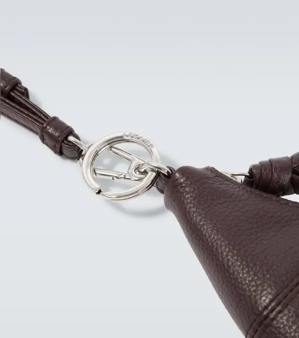 LEMAIRE Croissant Leather Wallet On Chain