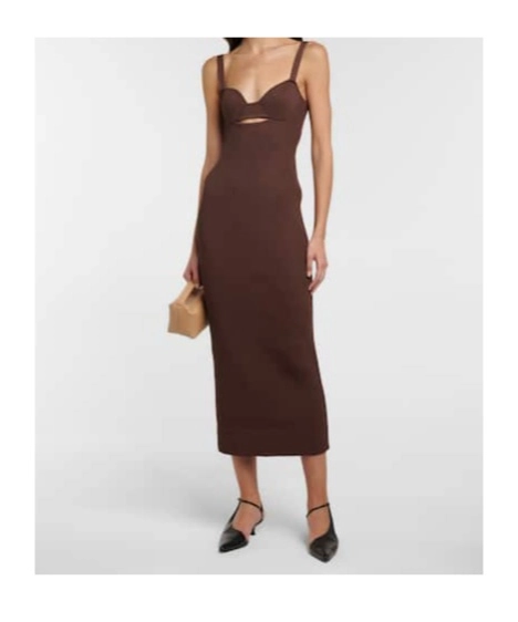 Magda Butrym Ribbed Midi Dress