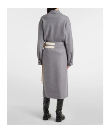 JIL SANDER Wool-blend Wrap Skirt