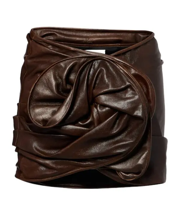 Magda Butrym Pleated Midi Skirt