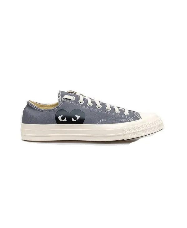 Play Comme Des Garcon Logo Lace-up Casual Shoes