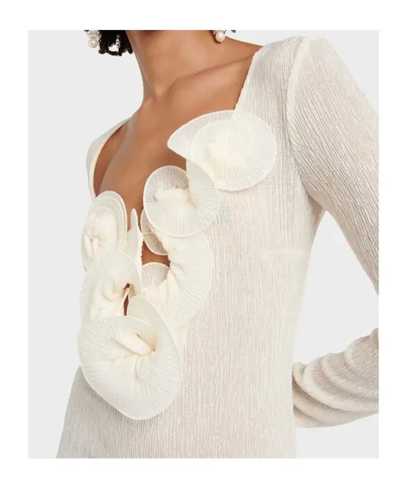 Magda Butrym Long Sleeve Dress