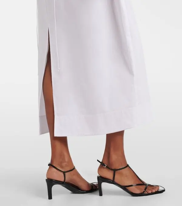 RÓHE Cotton Back Slit Dress