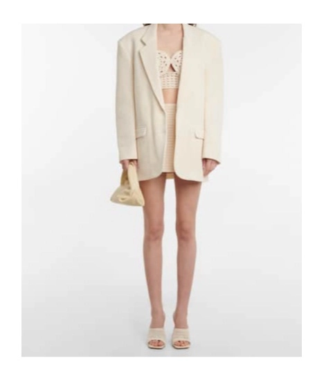 Magda Butrym Single-breasted Cotton-blend Blazer