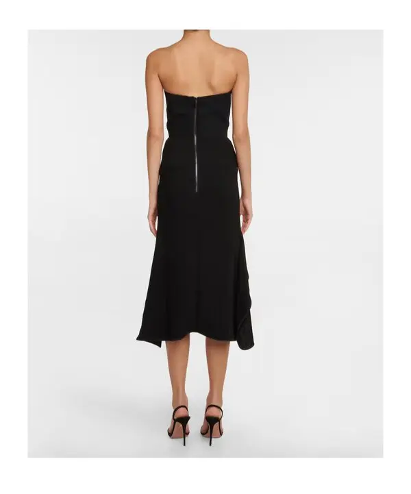Maticevski Pursuit Ruffle-trimmed Minidress