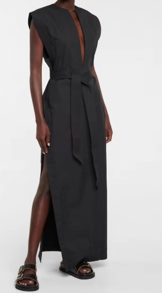 Wardrobe.NYC Maxi Dress With Belt